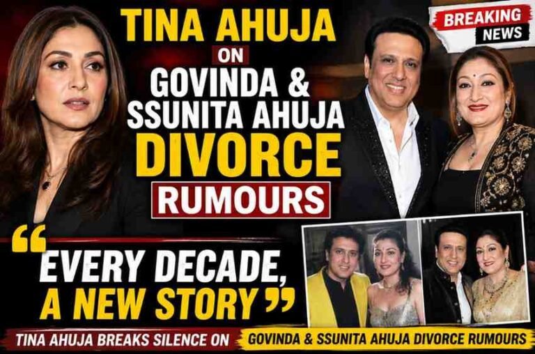 “Every Decade, a New Story”: Tina Ahuja Opens Up About Govinda and ...