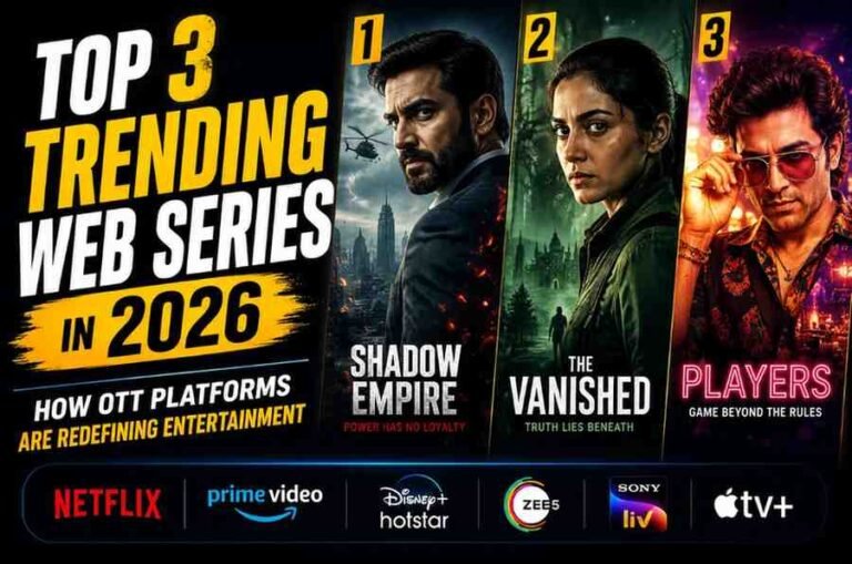 Top 3 Trending Web Series in 2026 (OTT Boom): What Everyone Is Watching ...